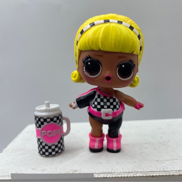 L.O.L. Surprise! | Toys | Lol Surprise Doll Drag Racer Yellow Hair See ...